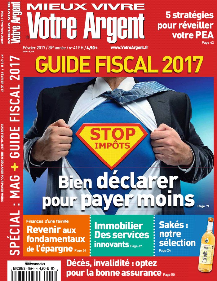 Mieux Vivre Votre Argent N°419 du 27 janvier 2017 à télécharger sur iPad Mieux Vivre Votre Argent N°419 du 27 janvier 2017 à télécharger sur iPad