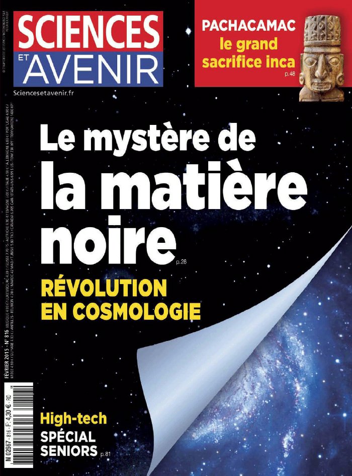 Sciences et Avenir N°816 du 22 janvier 2015 à télécharger sur iPad