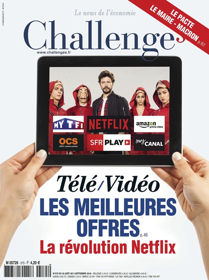 Challenges N°575 du 30 août 2018 à télécharger sur iPad