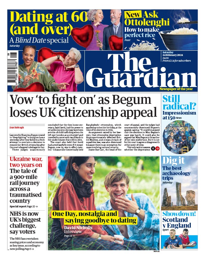Abonnement au journal The Guardian Pas Cher avec l'offre Premium ePresse.fr