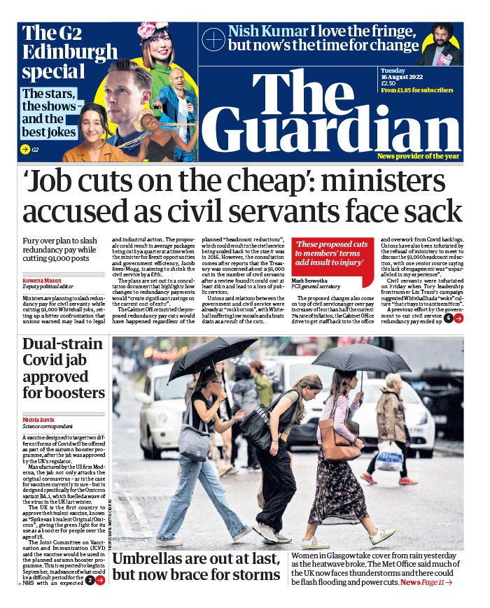 The Guardian N°20220816 du 16 août 2022 à télécharger sur iPad