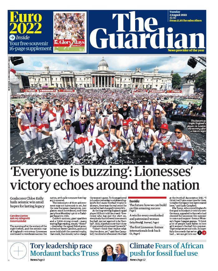 The Guardian N°20220802 du 02 août 2022 à télécharger sur iPad