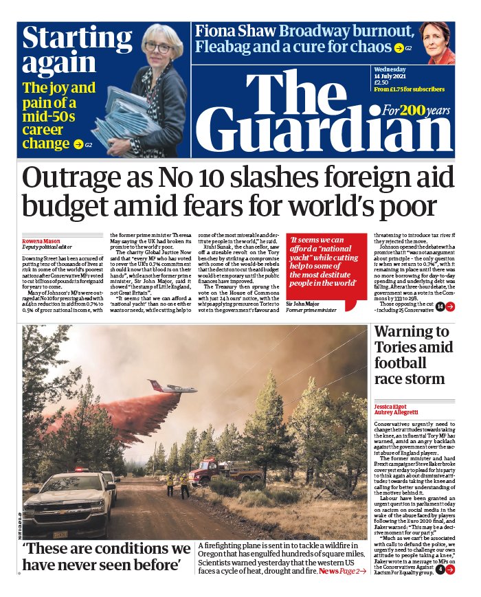 The Guardian N°20210714 du 14 juillet 2021 à télécharger sur iPad