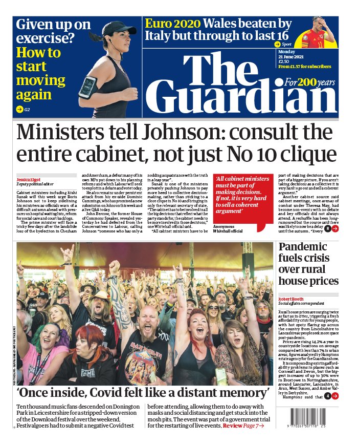 The Guardian N°20210621 du 21 juin 2021 à télécharger sur iPad