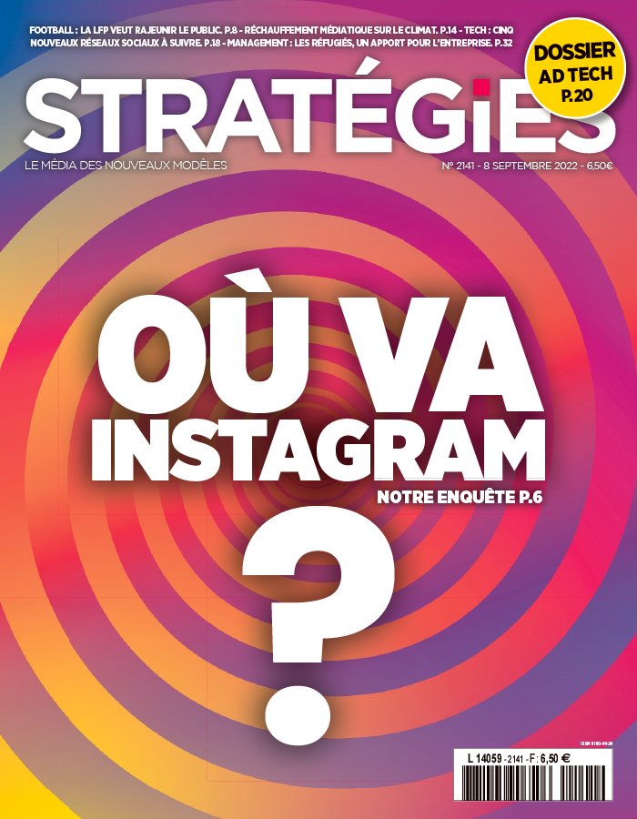 Stratégies N°2141 du 08 septembre 2022 à télécharger sur iPad Stratégies N°2141 du 08 septembre 2022 à télécharger sur iPad