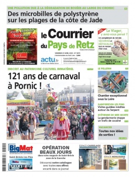 Le Courrier du Pays de Retz N°3970 du 21 avril 2023 à télécharger sur iPad