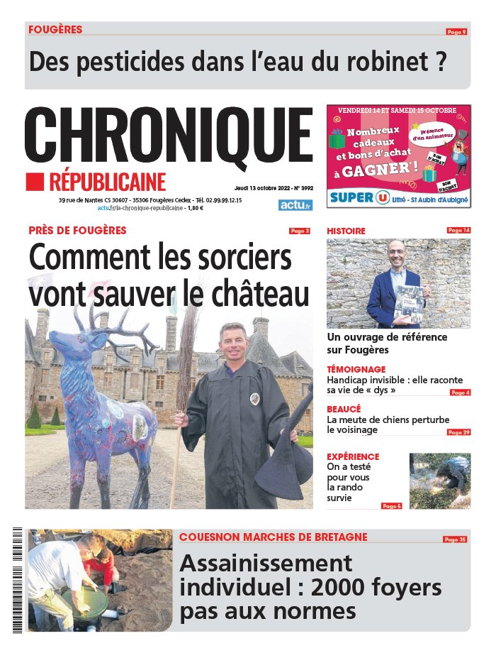 La Chronique Républicaine N°3992 du 13 octobre 2022 à télécharger sur iPad