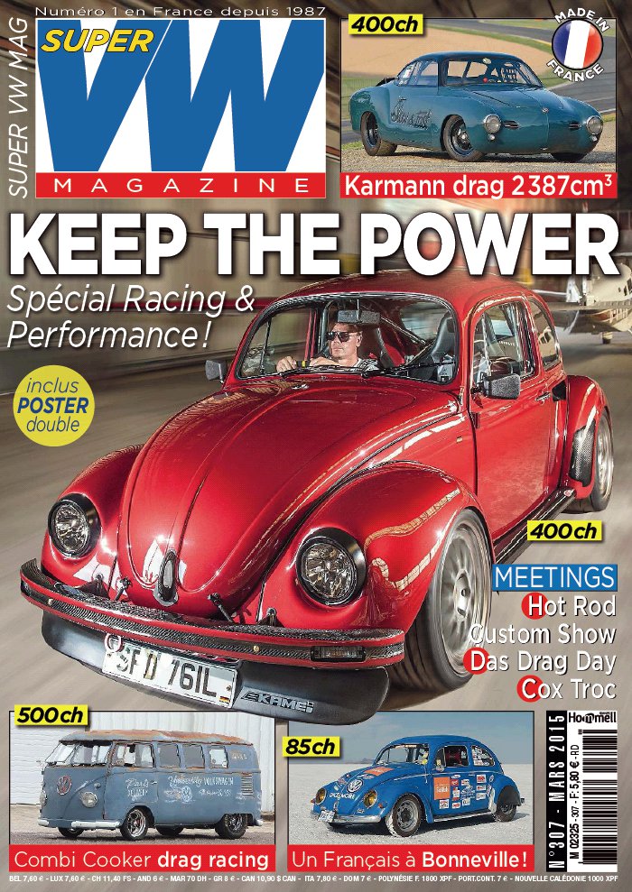 SUPER VW N°307 du 10 février 2015 à télécharger sur iPad