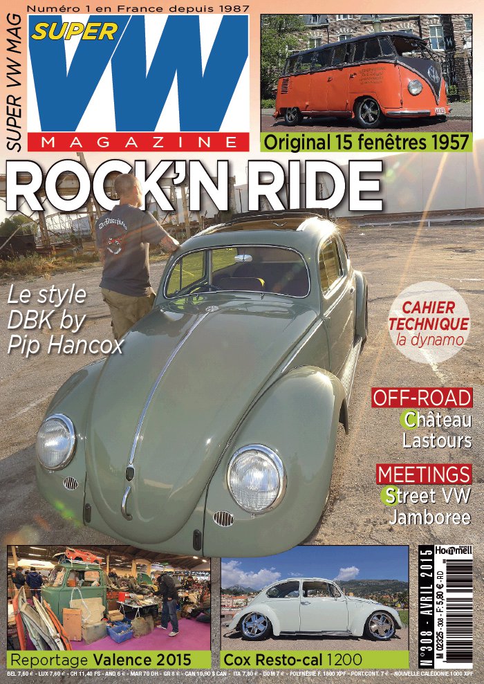 Super VW Mag N°308 du 10 mars 2015 à télécharger sur iPad