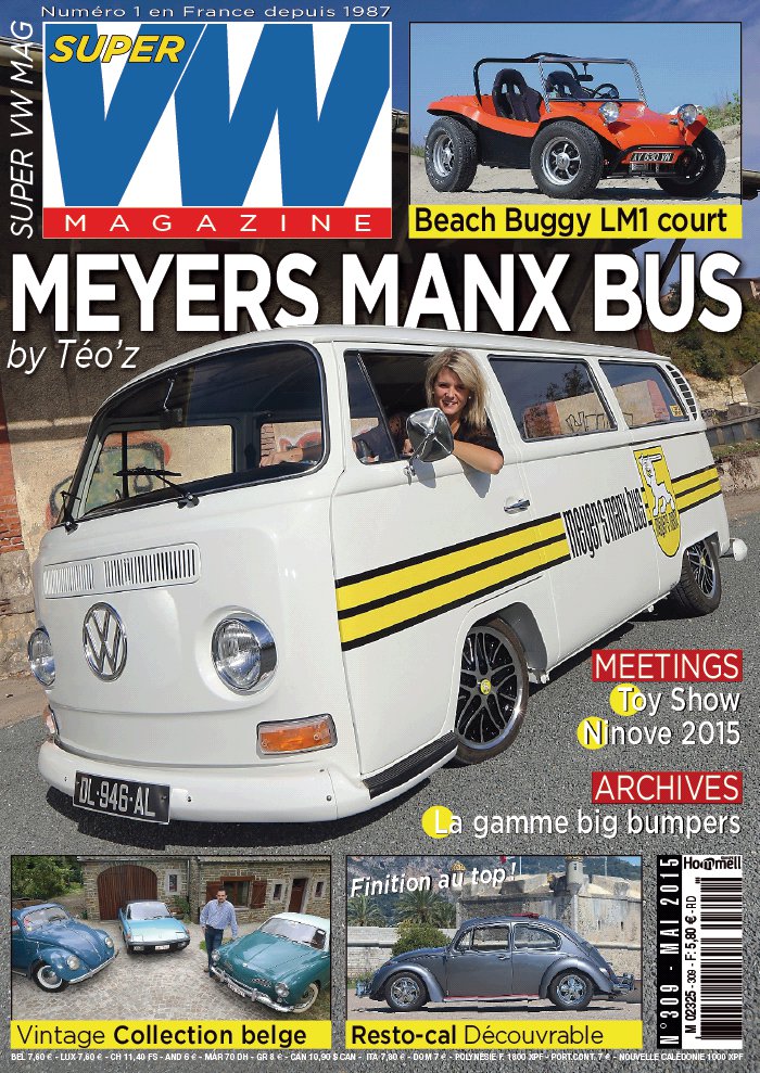 Super VW Mag N°309 du 10 avril 2015 à télécharger sur iPad