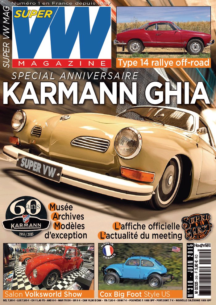Super VW Mag N°310 du 09 mai 2015 à télécharger sur iPad