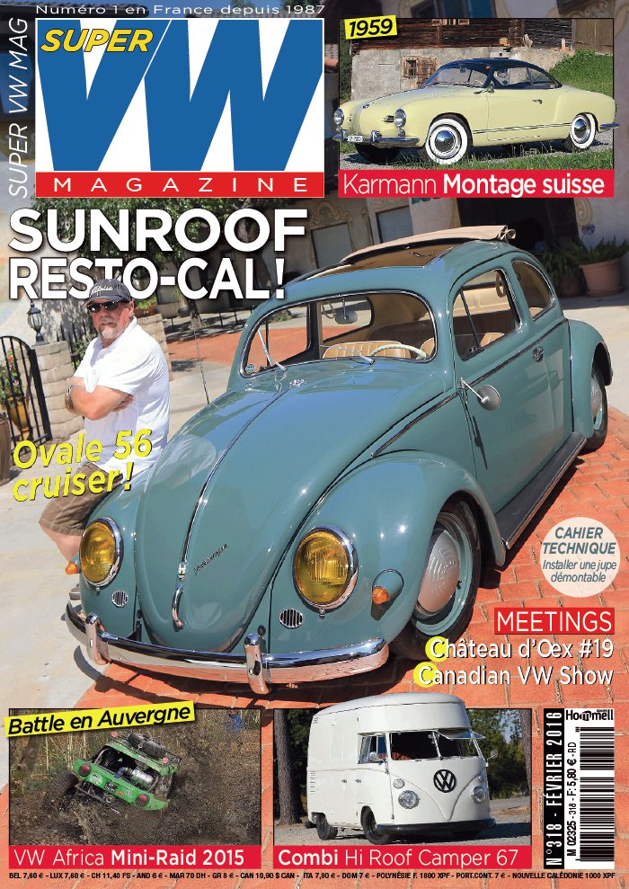Super VW Mag N°318 du 13 janvier 2016 à télécharger sur iPad