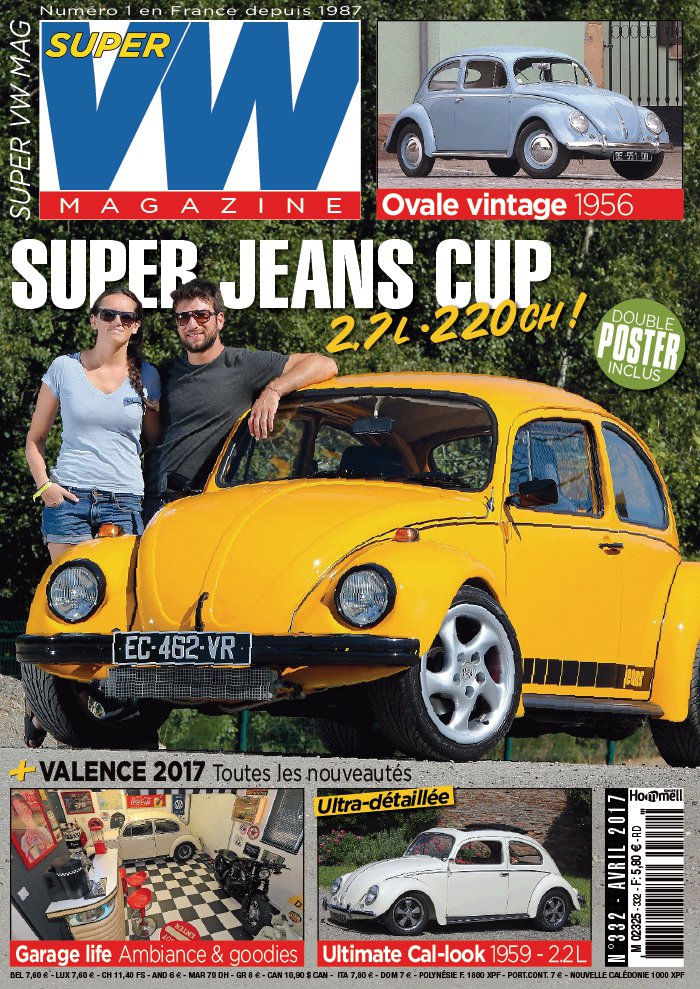 Super VW Mag N°332 du 10 mars 2017 à télécharger sur iPad