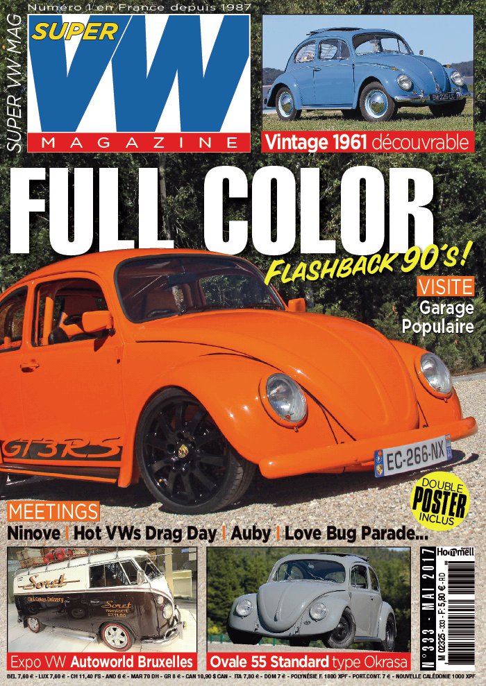Super VW Mag N°333 du 10 avril 2017 à télécharger sur iPad