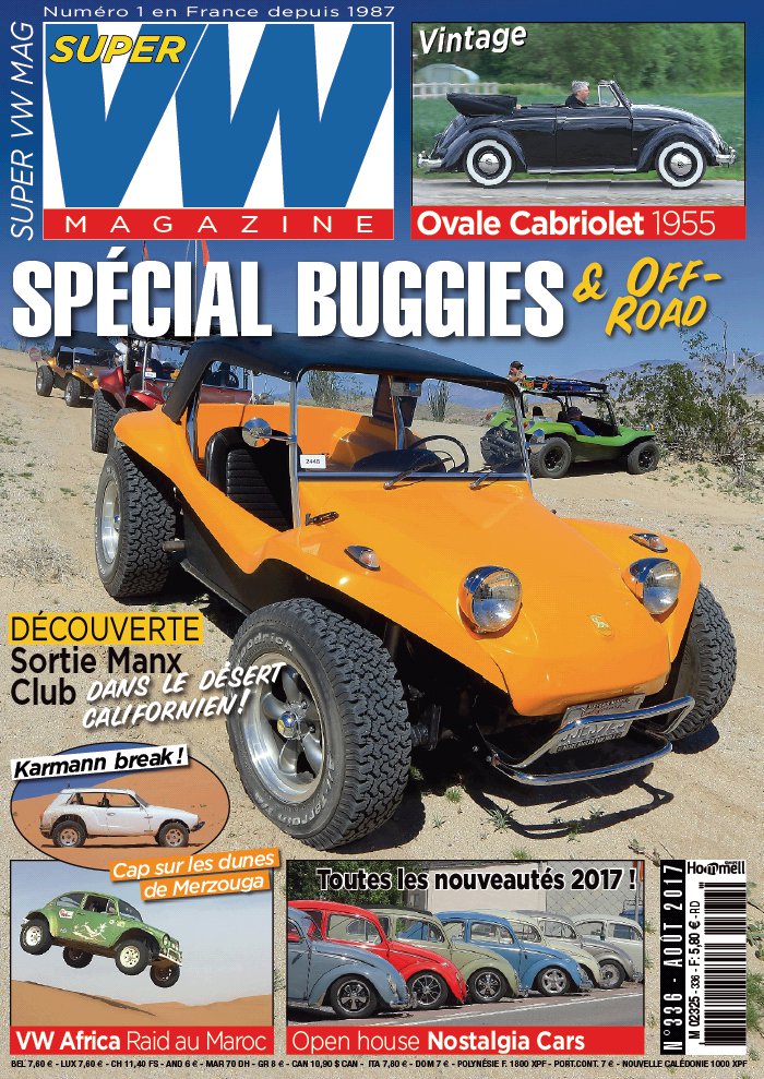 SUPER VW N°336 du 10 juillet 2017 à télécharger sur iPad
