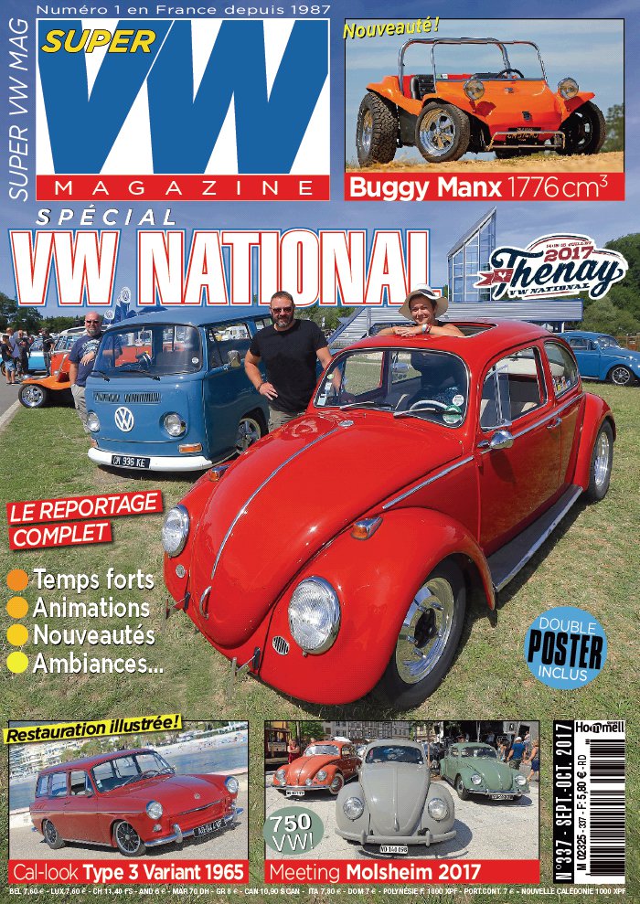 Super VW Mag N°337 du 11 août 2017 à télécharger sur iPad