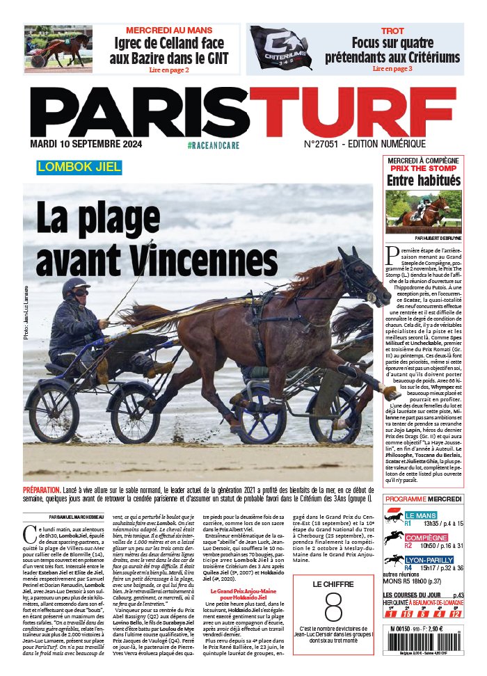 Abonnement Paris Turf
