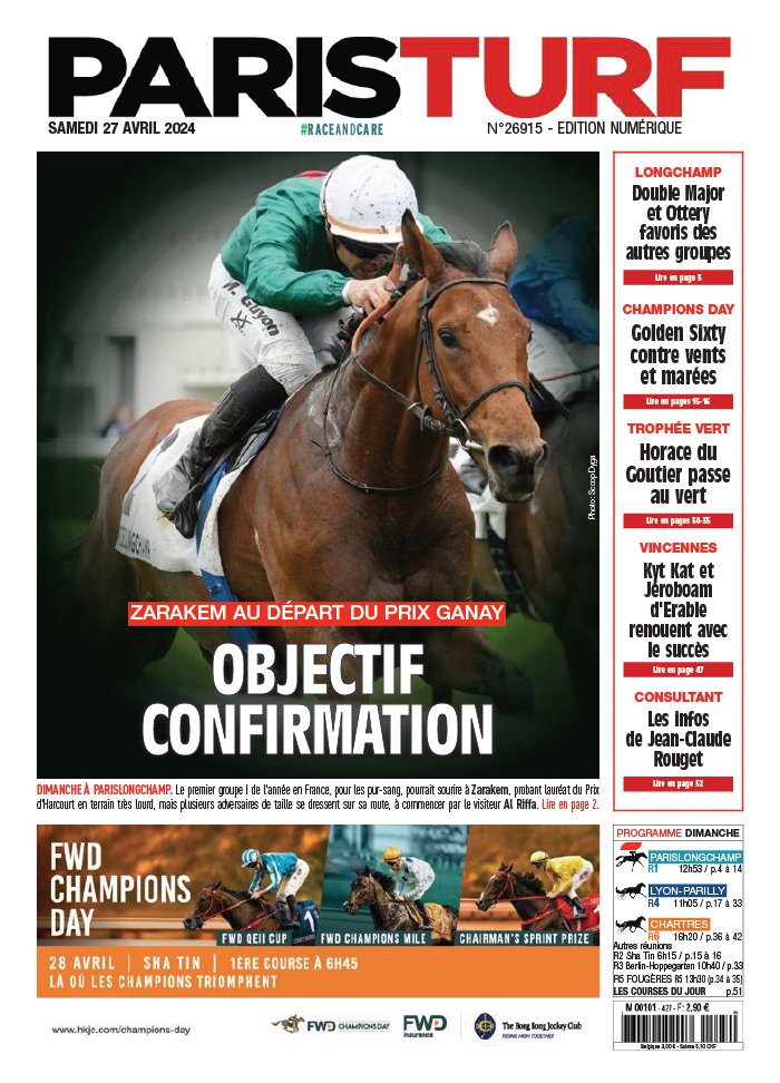 Abonnement Paris Turf