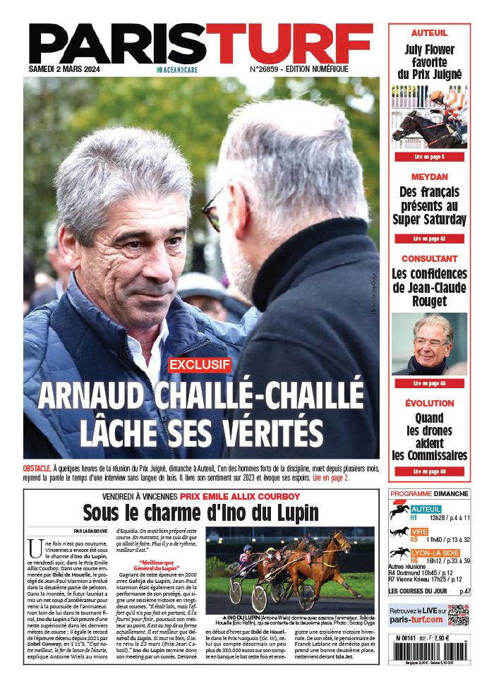 Abonnement Paris Turf