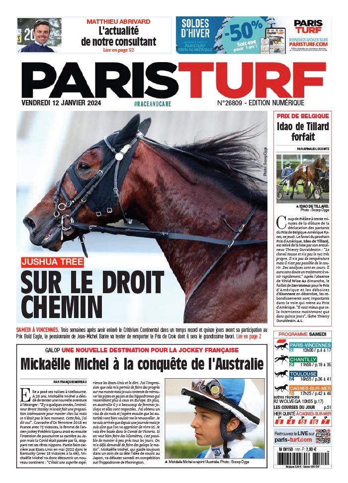 Abonnement Paris Turf