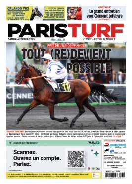 Paris Turf N°26467 du 04 février 2023 à télécharger sur iPad