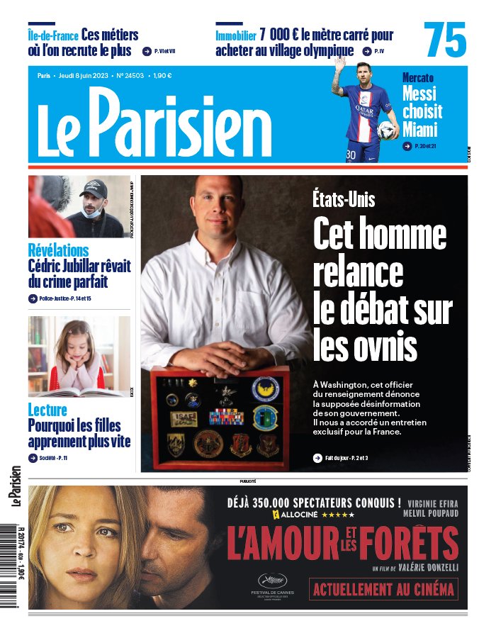 Le Parisien N°20230608 du 08 juin 2023 à télécharger sur iPad