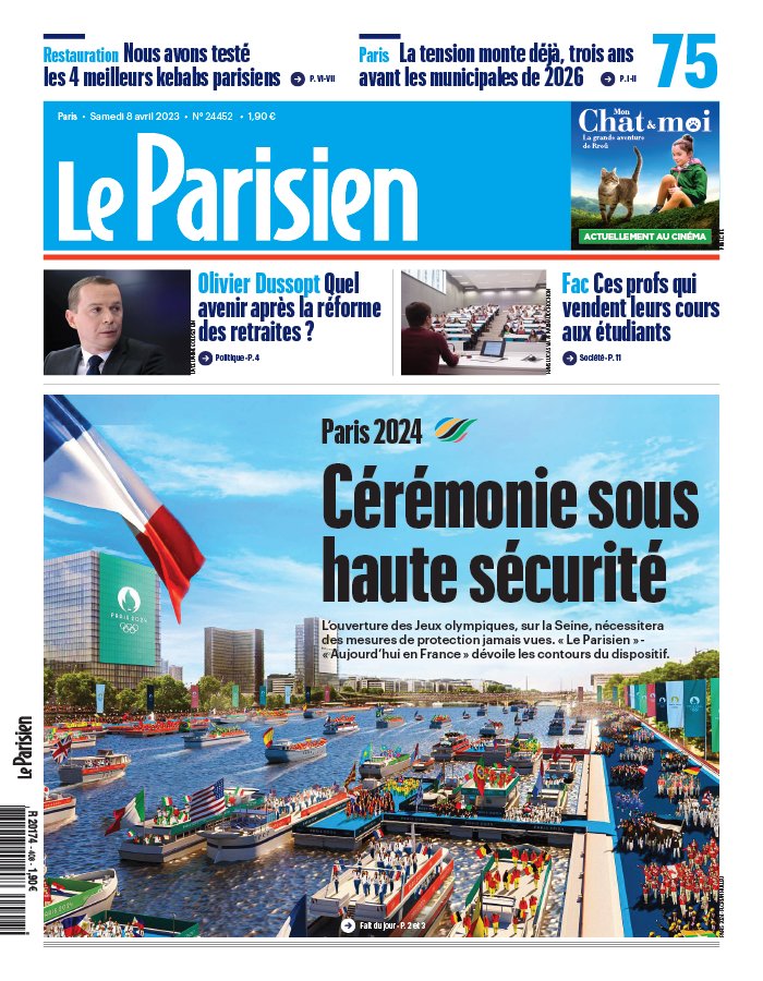 Le Parisien N°20230408 du 08 avril 2023 à télécharger sur iPad