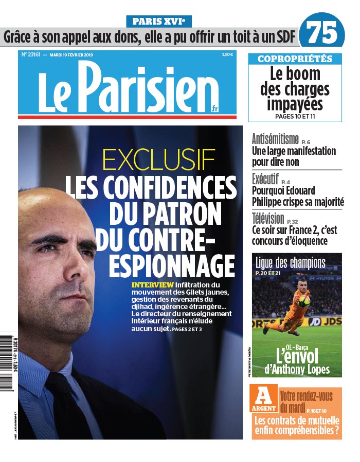 Le Parisien N°20190219 du 19 février 2019 à télécharger sur iPad