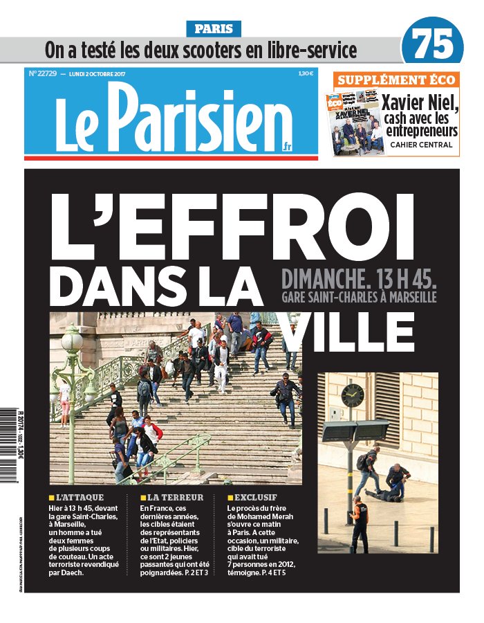 Le Parisien N°20171002 du 02 octobre 2017 à télécharger sur iPad