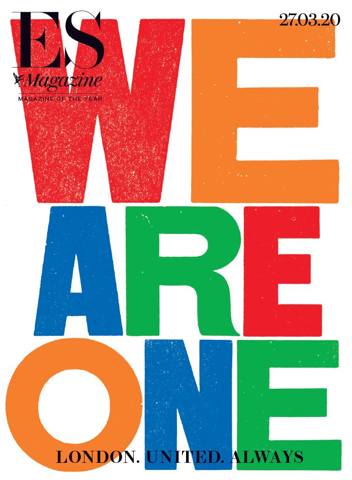 Evening Standard Magazine N°20200327 du 27 mars 2020 à télécharger sur iPad