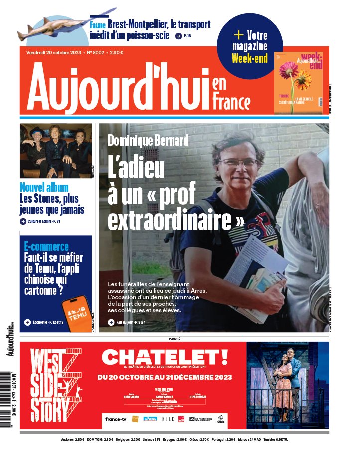 Abonnement Aujourd’hui en France pas cher sur ePresse.fr