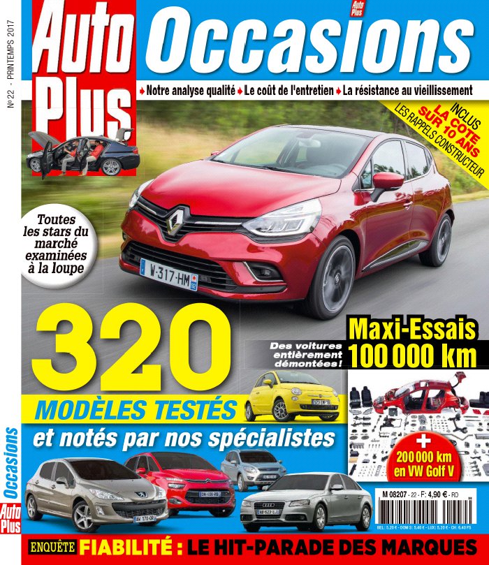 Auto Plus Occasion N°22 du 02 mars 2017 à télécharger sur iPad