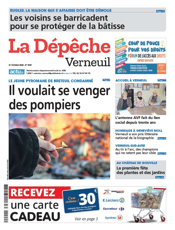 La Dépêche N°9037 du 21 octobre 2022 à télécharger sur iPad