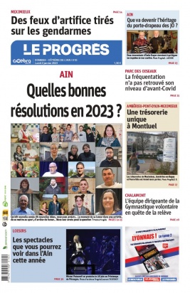 Le Progrès N°20230102 du 02 janvier 2023 à télécharger sur iPad