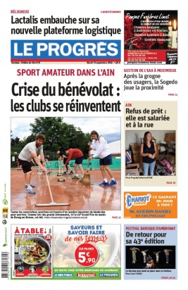 Le Progrès N°20220913 du 13 septembre 2022 à télécharger sur iPad