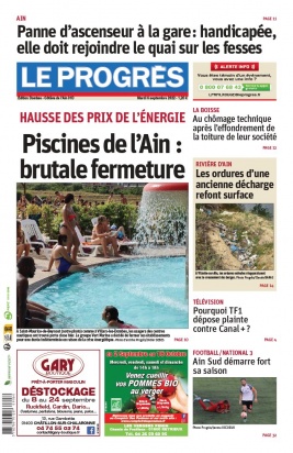 Le Progrès N°20220906 du 06 septembre 2022 à télécharger sur iPad