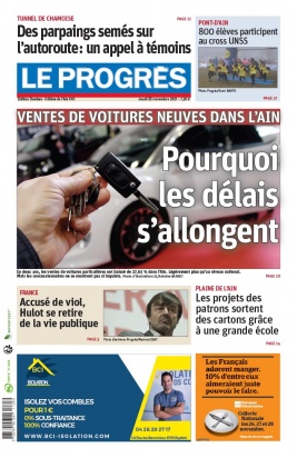 Le Progrès N°20211125 du 25 novembre 2021 à télécharger sur iPad