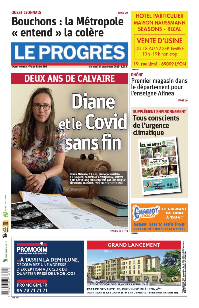 Le Progrès N°20220921 du 21 septembre 2022 à télécharger sur iPad