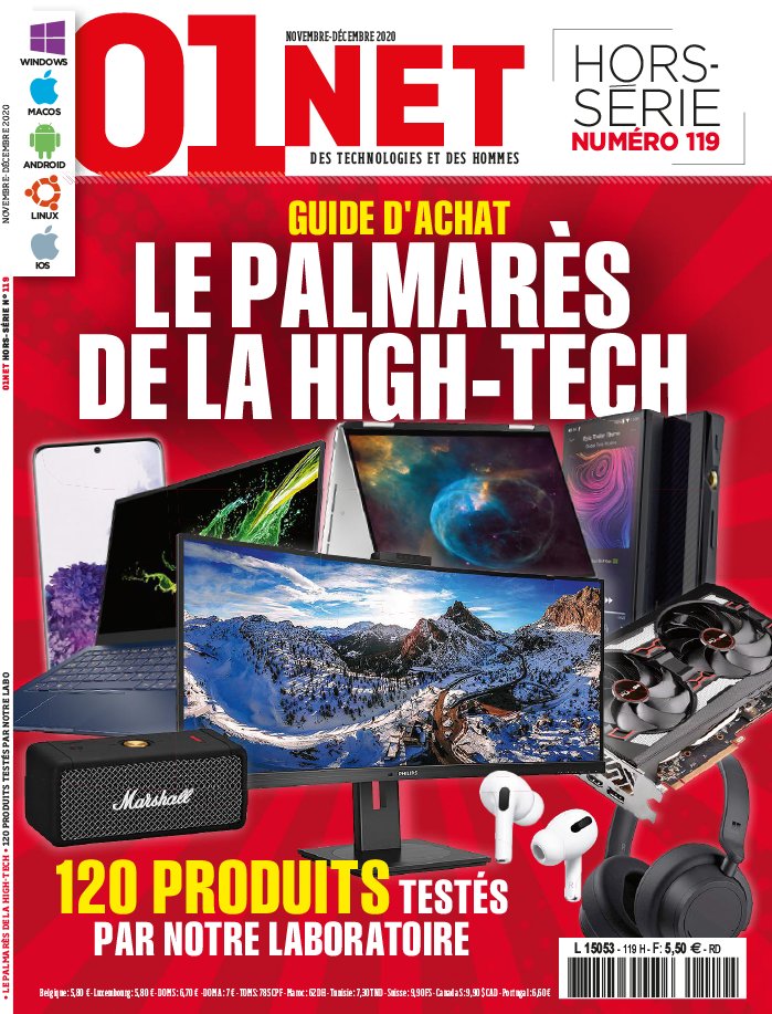01net Hors-Série N°119 du 26 novembre 2020 à télécharger sur iPad