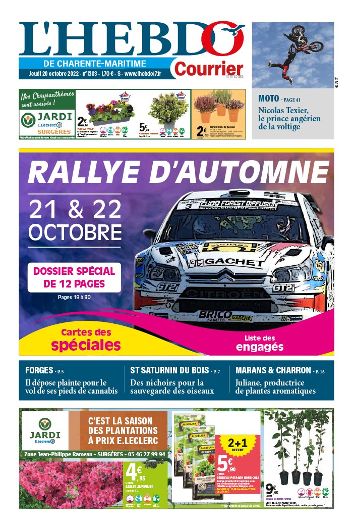 Courrier Français N°4074 du 20 octobre 2022 à télécharger sur iPad