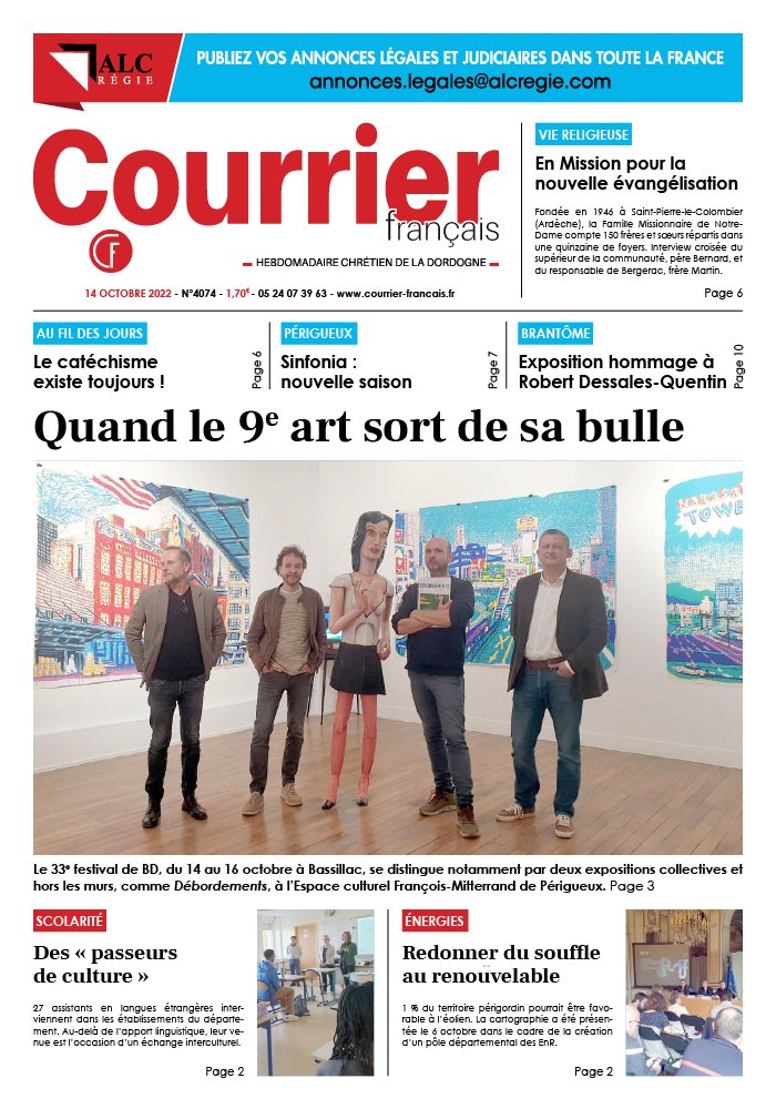 Courrier Français N°4074 du 14 octobre 2022 à télécharger sur iPad