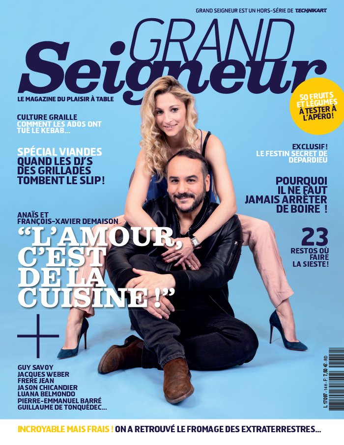 Grand Seigneur N°14 du 15 juillet 2019 à télécharger sur iPad