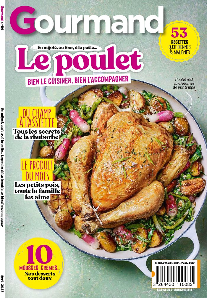 Gourmand N°491 du 04 avril 2023 à télécharger sur iPad