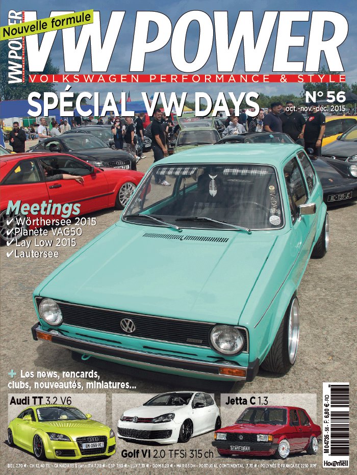 VW Power N°56 du 18 septembre 2015 à télécharger sur iPad