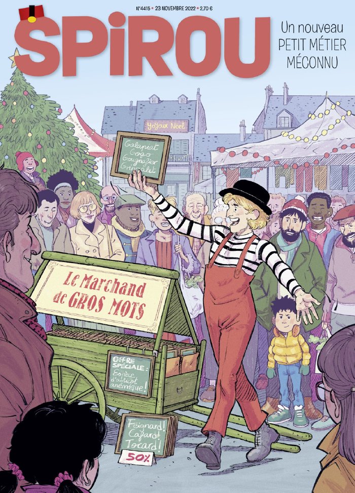 Le Journal de Spirou N°4415 du 23 novembre 2022 à télécharger sur iPad