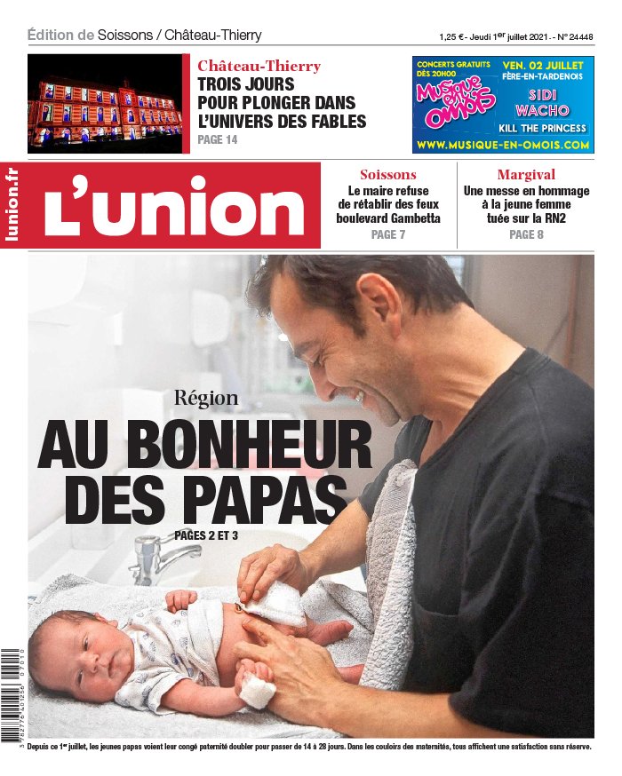 L'Union N°20210701 du 01 juillet 2021 à télécharger sur iPad