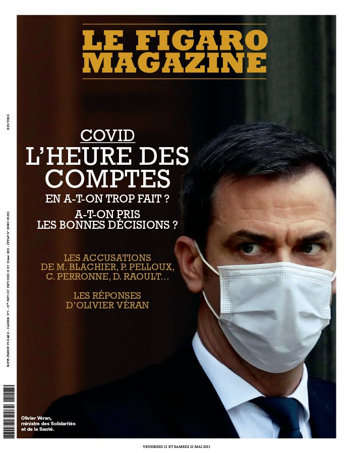 Le Figaro Magazine N°23871 du 21 mai 2021 à télécharger sur iPad