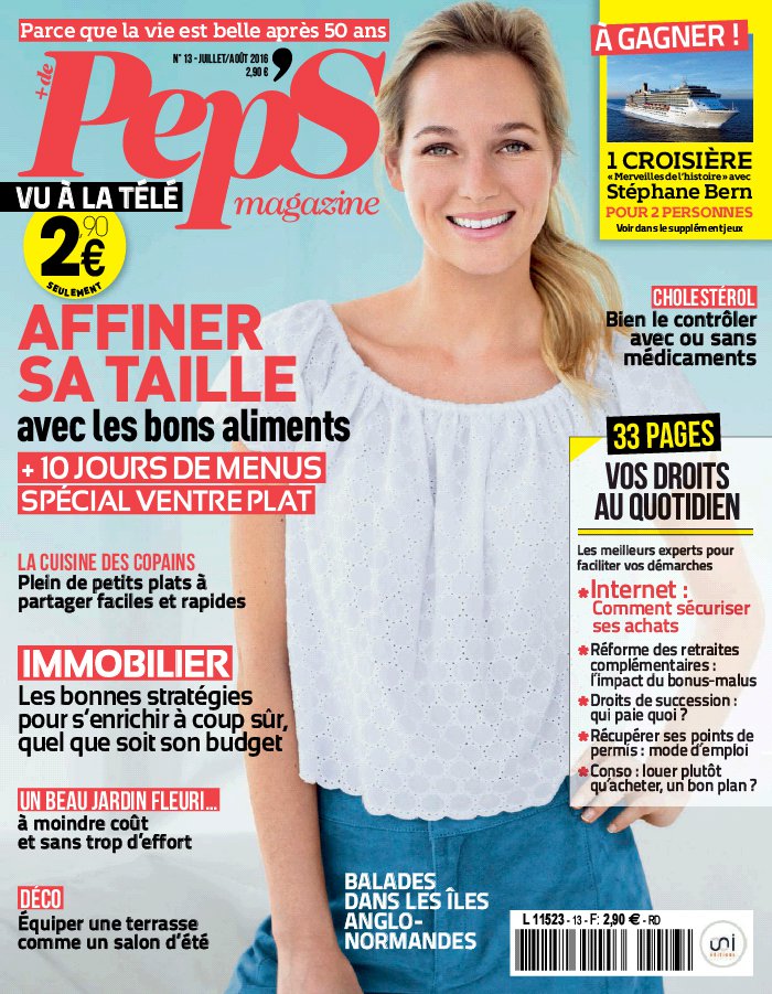 Plus de Peps N°13 du 15 juin 2016 à télécharger sur iPad