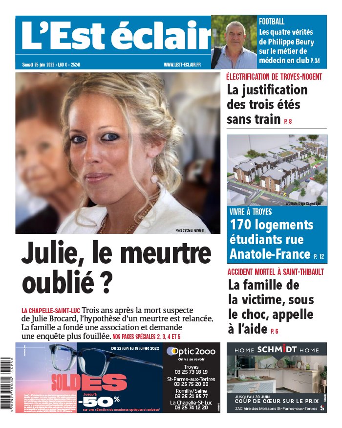 L'Est éclair N°25241 du 25 juin 2022 à télécharger sur iPad