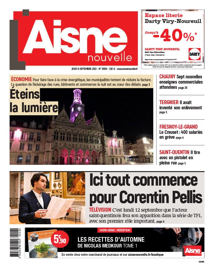 Aisne Nouvelle N°20220908 du 08 septembre 2022 à télécharger sur iPad